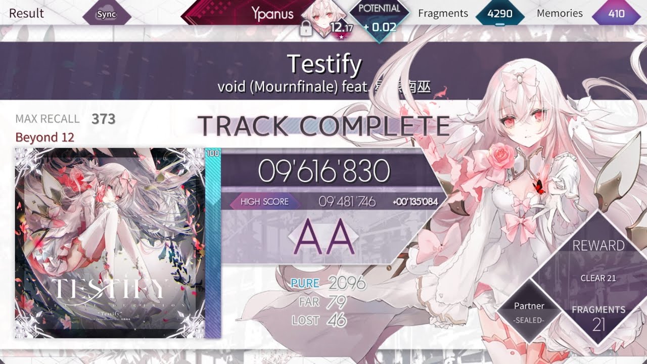 [Arcaea] Testify (BYD 12) AA(79-46) - YouTube Music