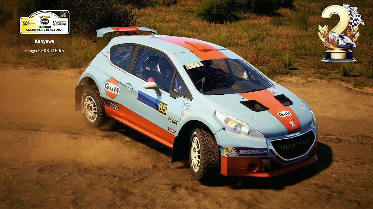 Peugeot 208 T16 R5 | Rally2 | Rally Kenya, Kanyawa | Highlights, Bonnet ...