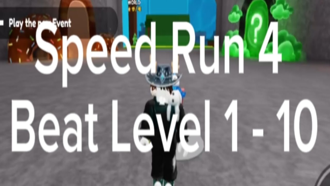 Beat Level 1 - 10 in Speedrun 4 - YouTube