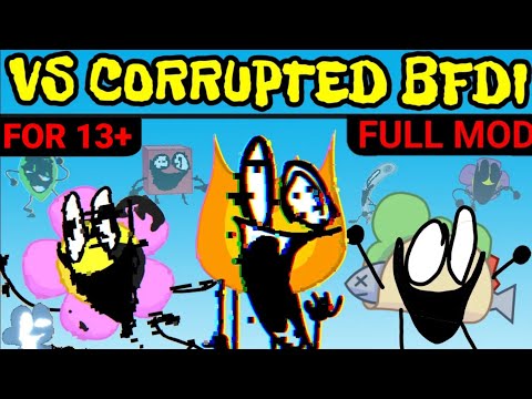 Friday Night Funkin' VS Pibby BFB - Battle for Corrupted Island | Pibby X FNF (FNF BFDI)