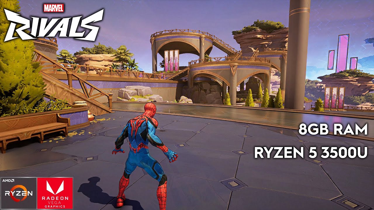 MARVEL RIVALS - RYZEN 5 3500U - 8GB RAM - VEGA 8 - YouTube