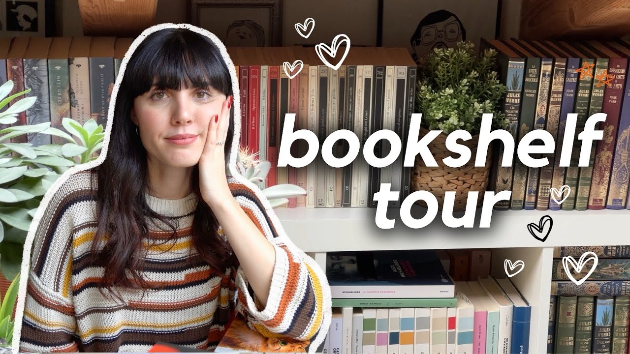 BOOKSHELF TOUR | Vi mostro tutti i miei libri 📚 - YouTube
