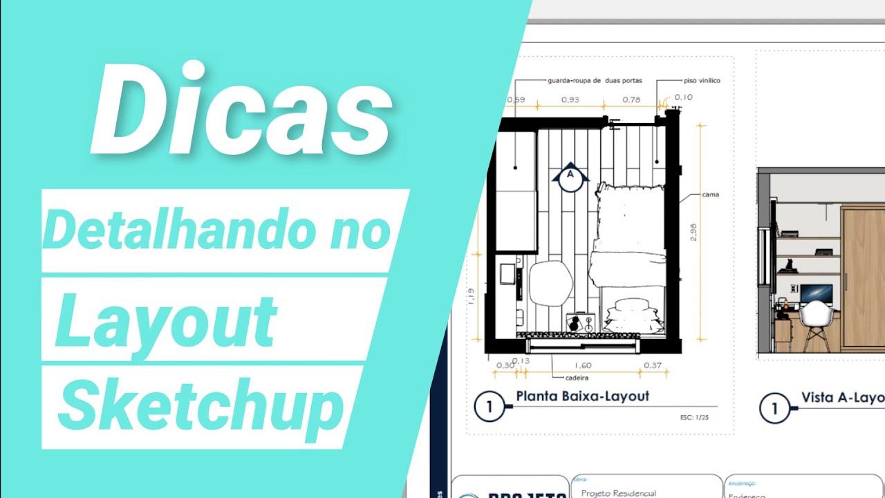 Tutorial-Layout Sketchup - YouTube