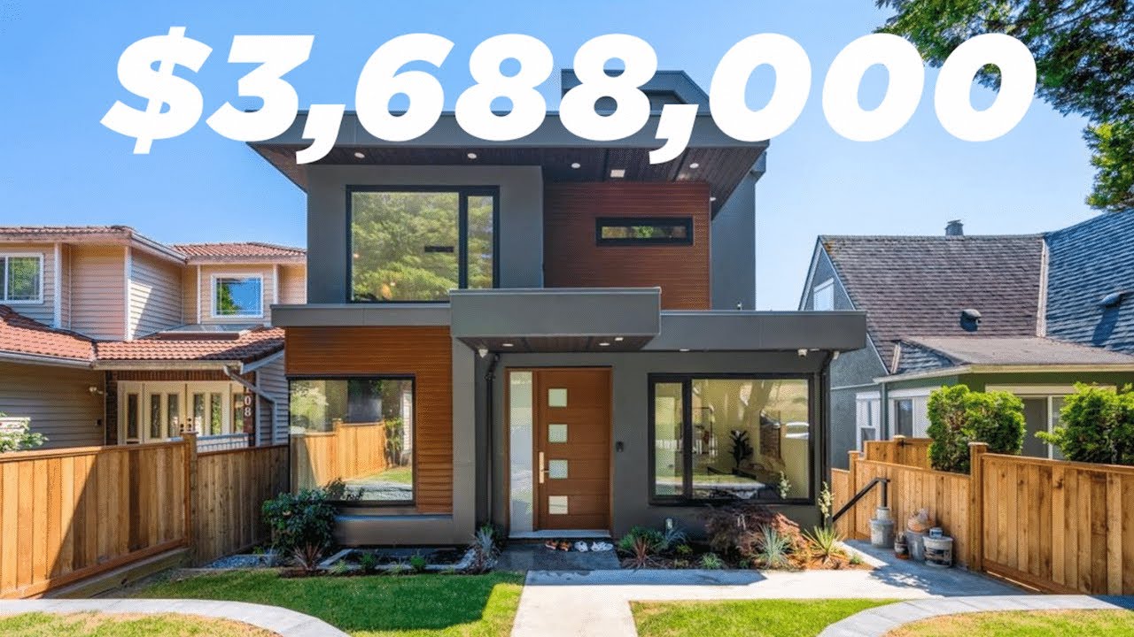 THE MOST EXPENSIVE MODERN MANSION IN MARPOLE VANCOUVER 现代温哥华豪宅 ...