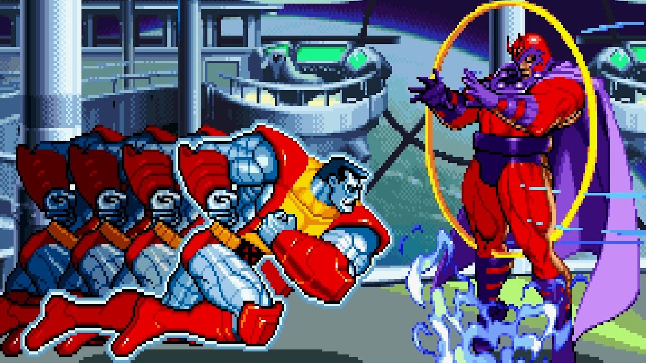 X-Men: Children of the Atom - Colossus Arcade Mode - PC Gameplay (No ...