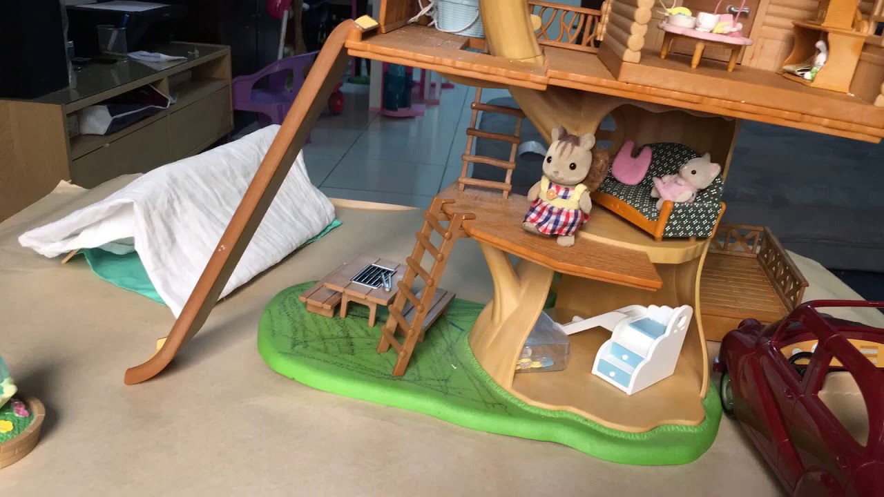 Calico critters tree house - YouTube