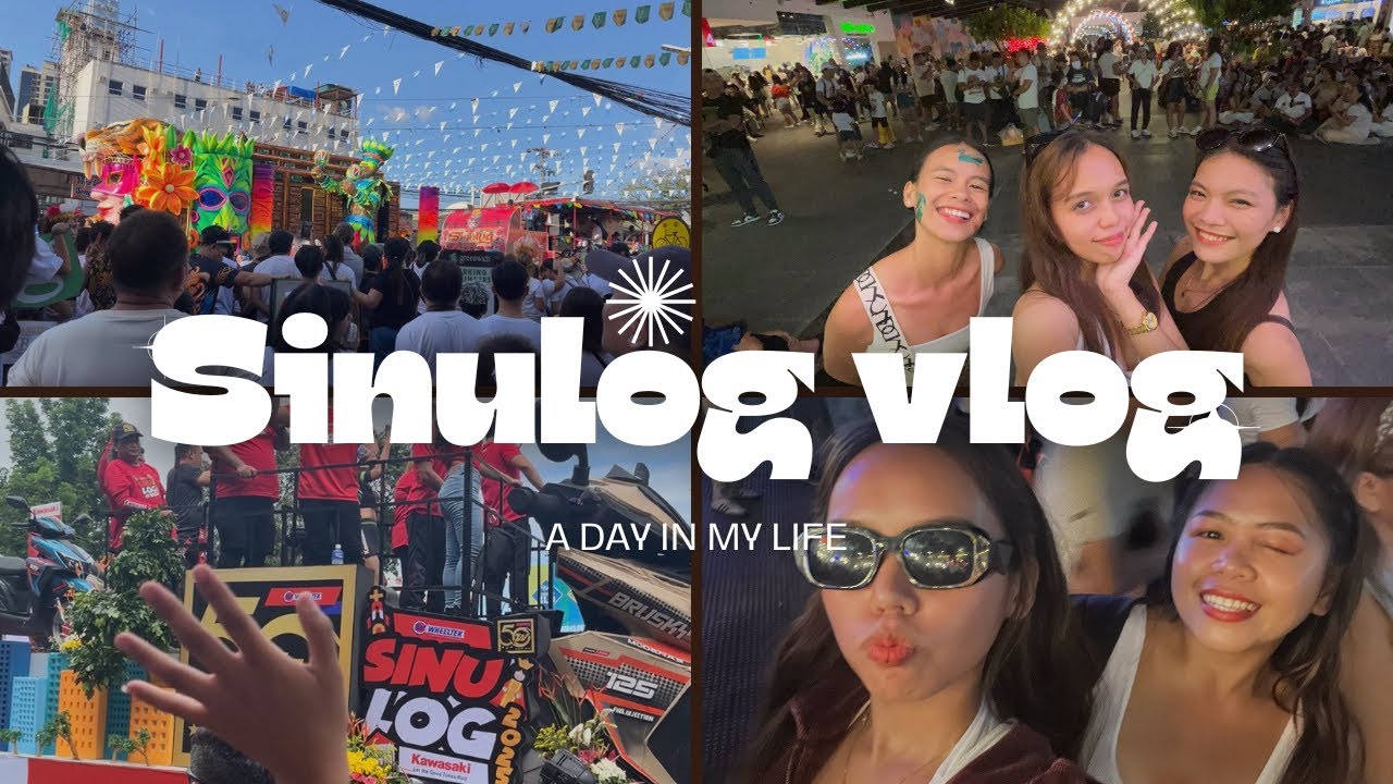 A Day in my Life: Sinulog in Cebu | Jackie Vlogs - YouTube