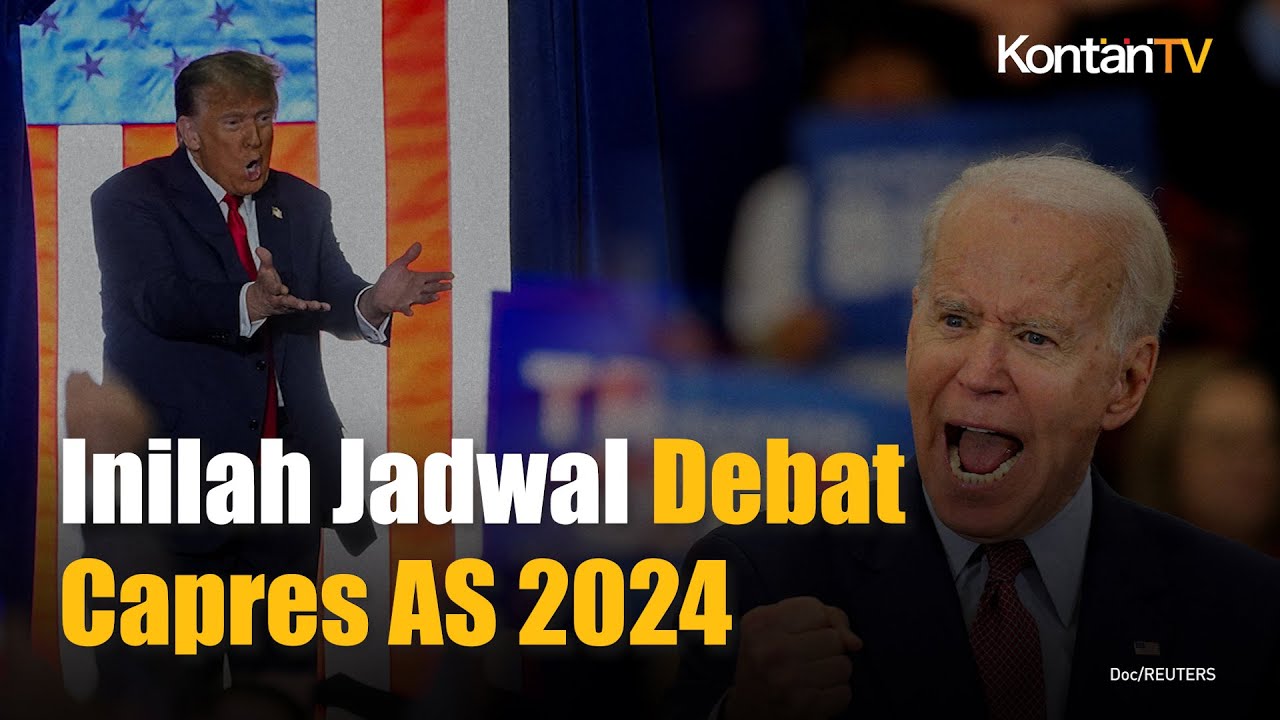 Jadwal Debat Capres AS 2024, Ada di Bulan Juni dan September | KONTAN ...