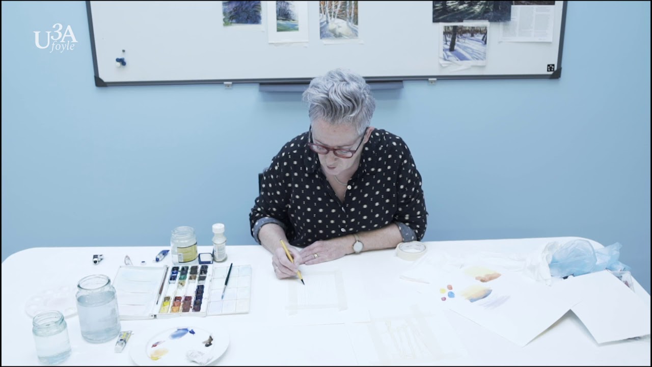 U3A Foyle presents Painting watercolours with Bridget Murray - Session ...