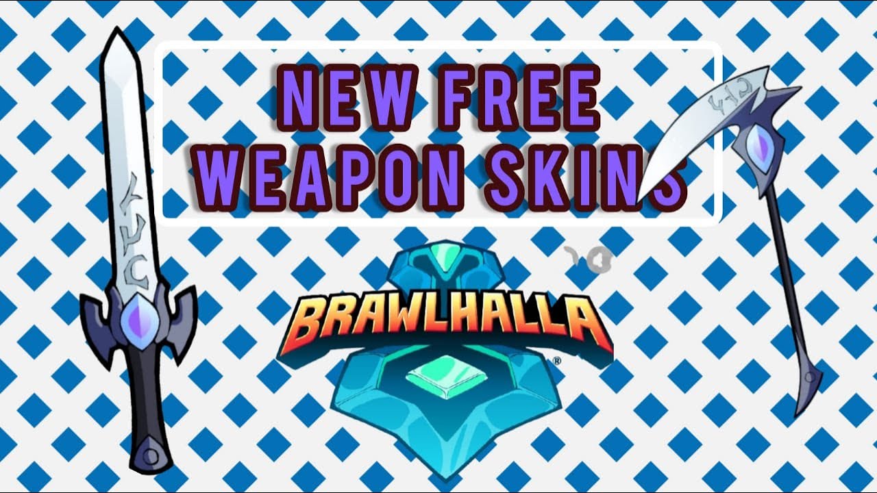 Brawlhalla Gameplay with the new FREE Scythe and Sword of the raven ...