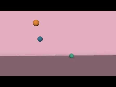 3D bouncing balls exercise in Maya - YouTube