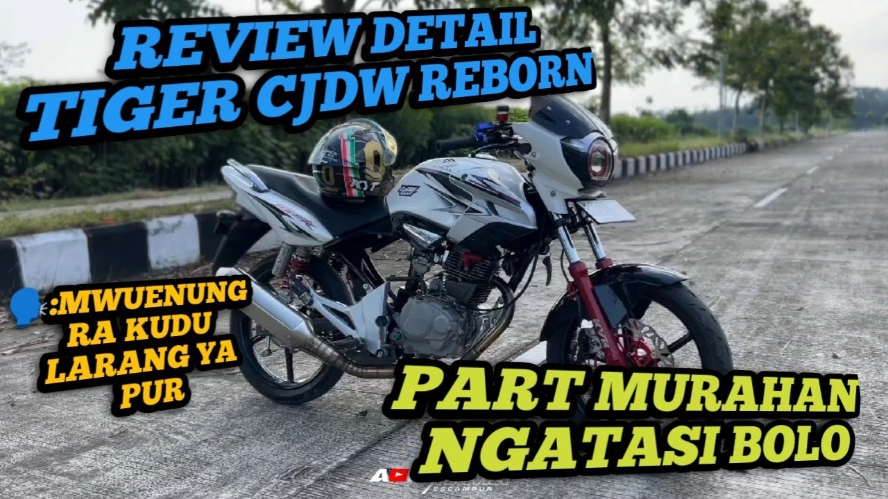 REVIEW & BONGKAR SPEK TIGER CJDW REBORN‼️RACING TOURING ONLY‼️NOT FOR ...