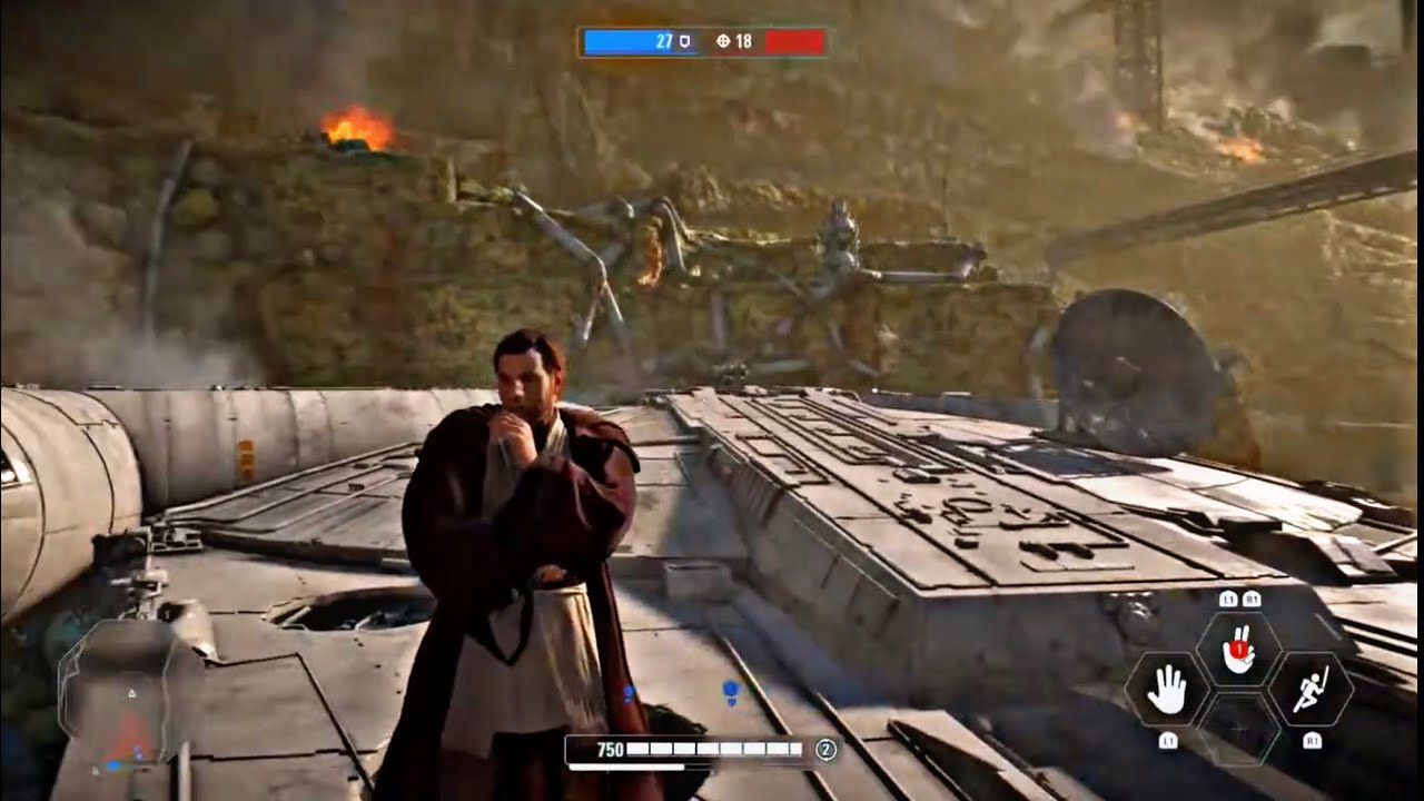 LIVE 💚 - STAR WARS BATTLEFRONT 2 - OBI-WAN AND VADER WALK INTO A BAR ...