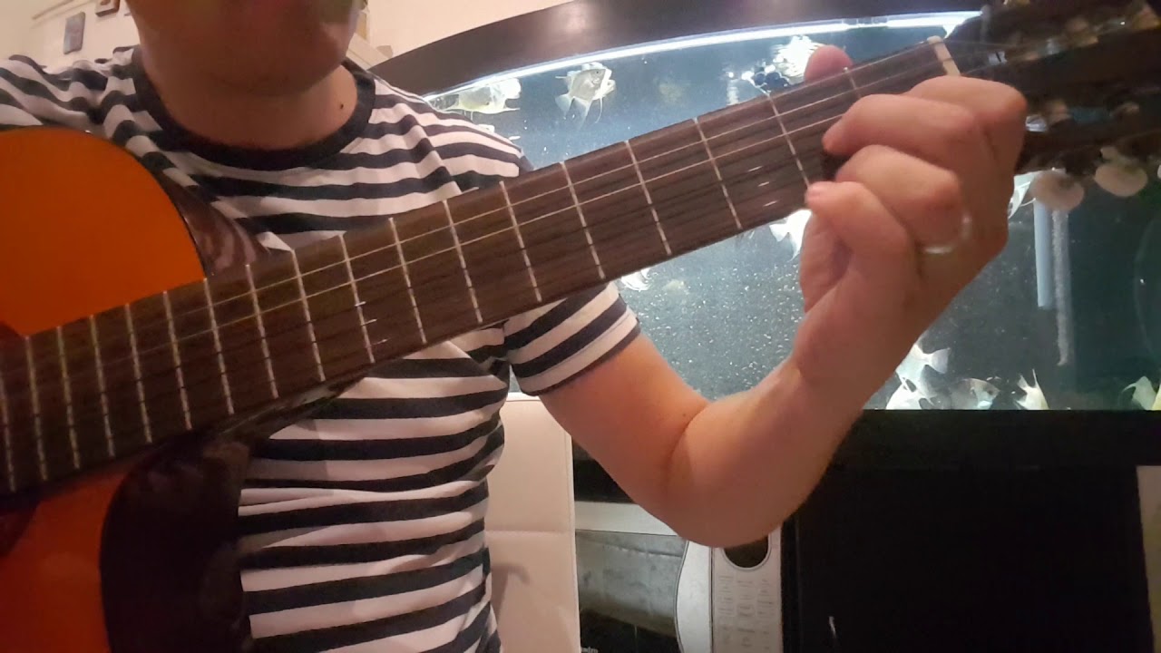 Edelweiss - Sound of Music - guitar how to play - YouTube