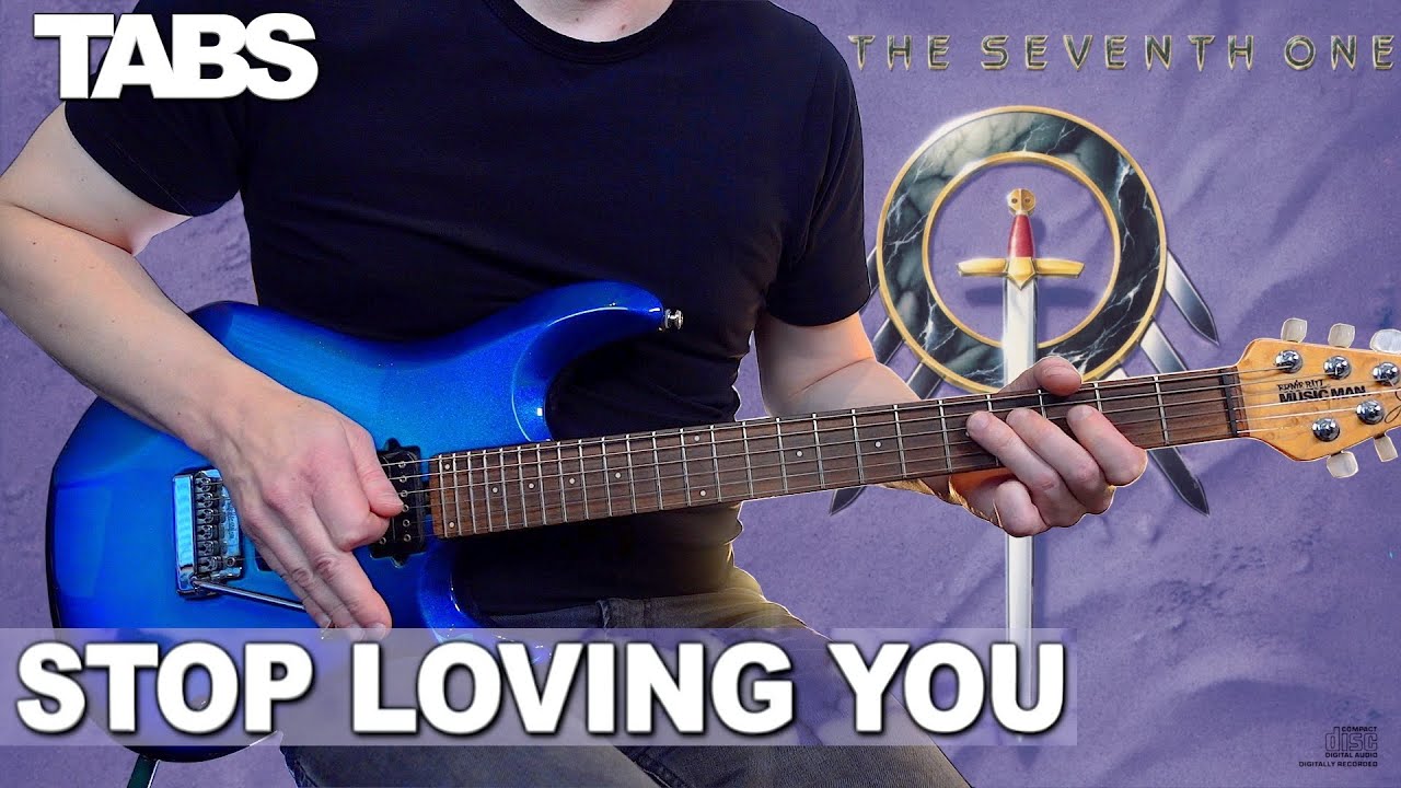 Toto - Stop Loving you | Guitar cover | + OUTRO SOLO & LIVE ENDING ...