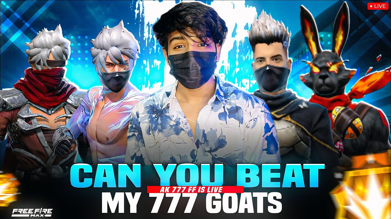 AK777 IS LIVE🔥777 MAIN SQUAD VS SECOND SQUAD😍4VS4 MATCHES ️FREE FIRE ...