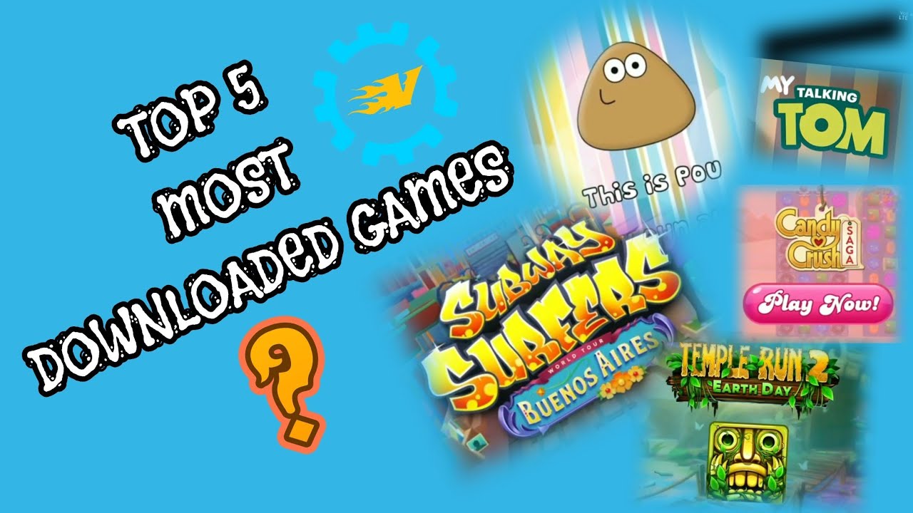 Top 5 most downloaded games 2020 - YouTube
