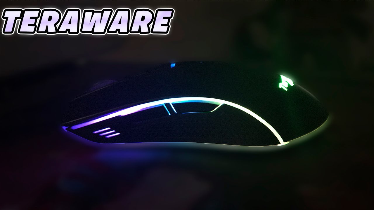 Mouse Teraware - Como cambiar luces LED RGB - YouTube