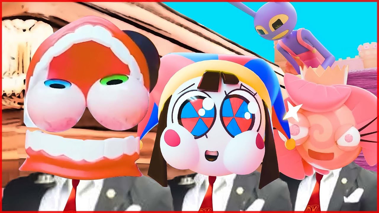 The Amazing Digital Circus: POMNI in Candy Canyon Kingdom - Coffin ...