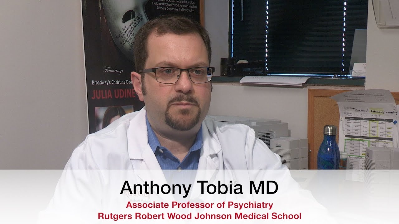 Dr. Tobia, associate professor of psychiatry, discusses suicide ...