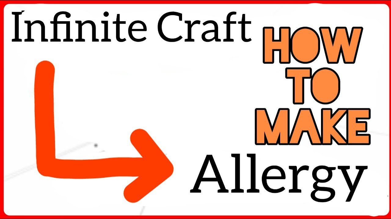 how to make allergy in infinite craft - YouTube