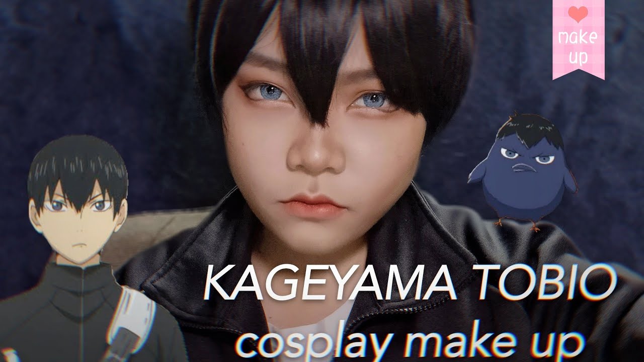 "Kageyama Tobio" cosplay / make up | Haikyuu - YouTube