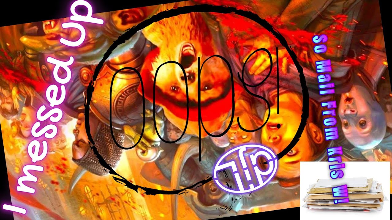 Fast mail day From Kris walker? OOOOPS! Late Late Night EDH is at 10:20pm PST every Sunday #burh ...