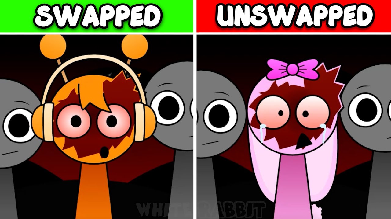 Incredibox Sprunki - Swap Vs Unswapped Version | New Swap Vs New Swap ...