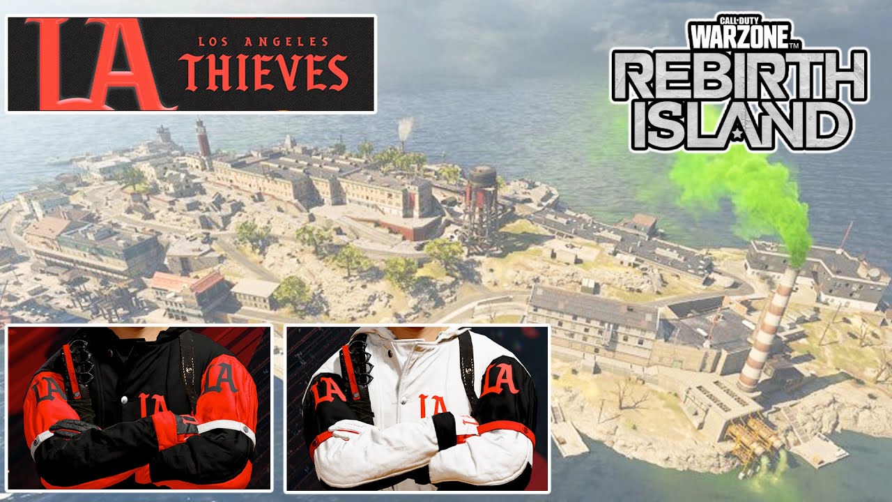 CDL LA Thieves Skin on Rebirth Island (Warzone Update) - YouTube