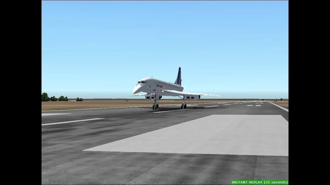 LANDING CONCORDE - YouTube
