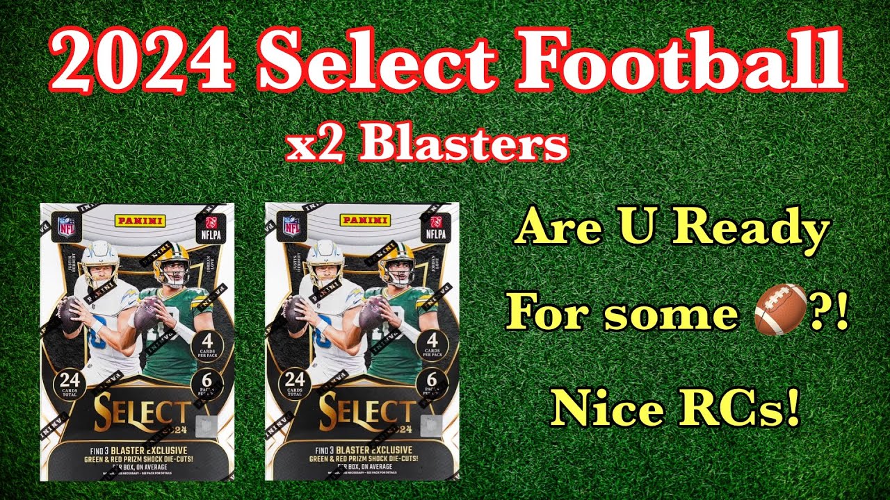 FOOTBALL IS BACK!! 2024 Select Football Blasters x2! Let’s Go 🦬!! - YouTube