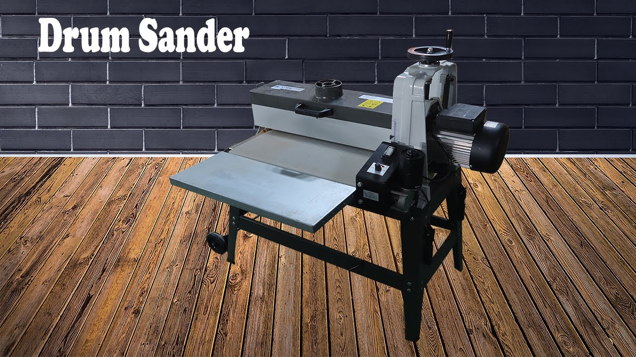 Drum Sander unboxing - YouTube