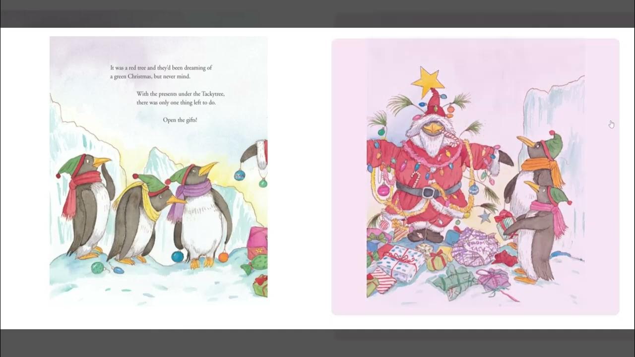 Tacky's Christmas by Helen Lester, a Christmas Read Aloud - YouTube