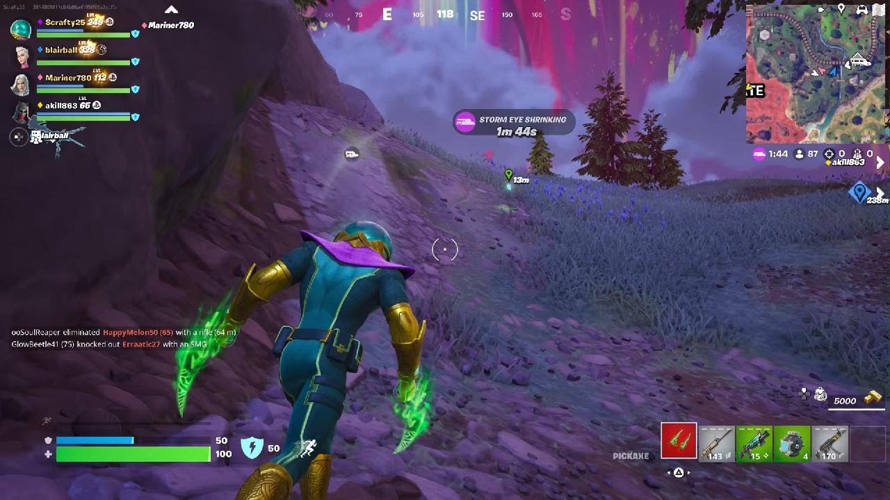 My last chapter 5 season 4 battle!! - YouTube