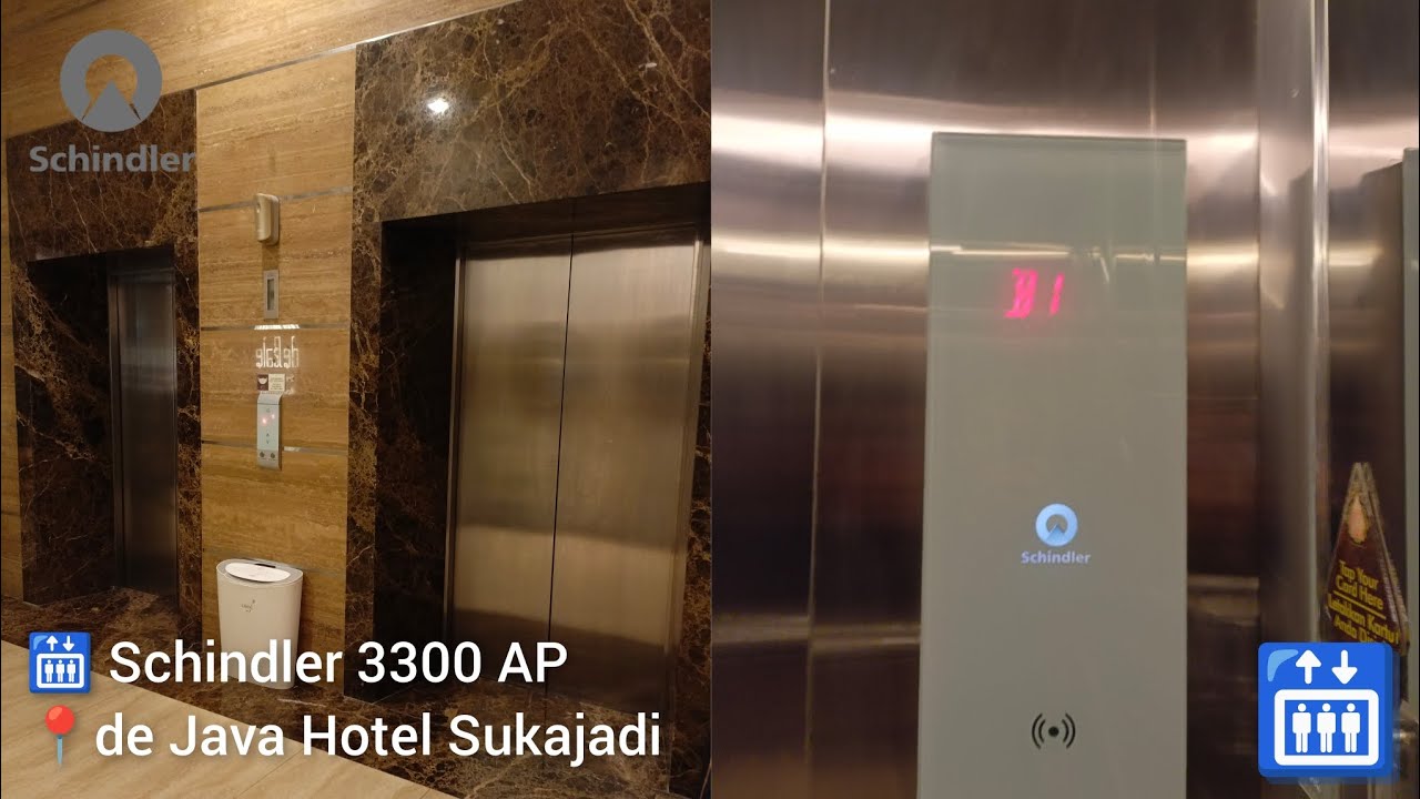 Schindler 3300 AP Traction Elevator - de Java Hotel Sukajadi, Bandung ...