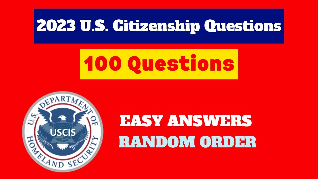 US Citizenship Exam Questions: Test Your Knowledge and Ace the Exam ...