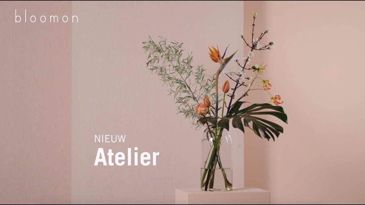 bloomon Atelier - Floral design met altijd een meesterwerk - YouTube
