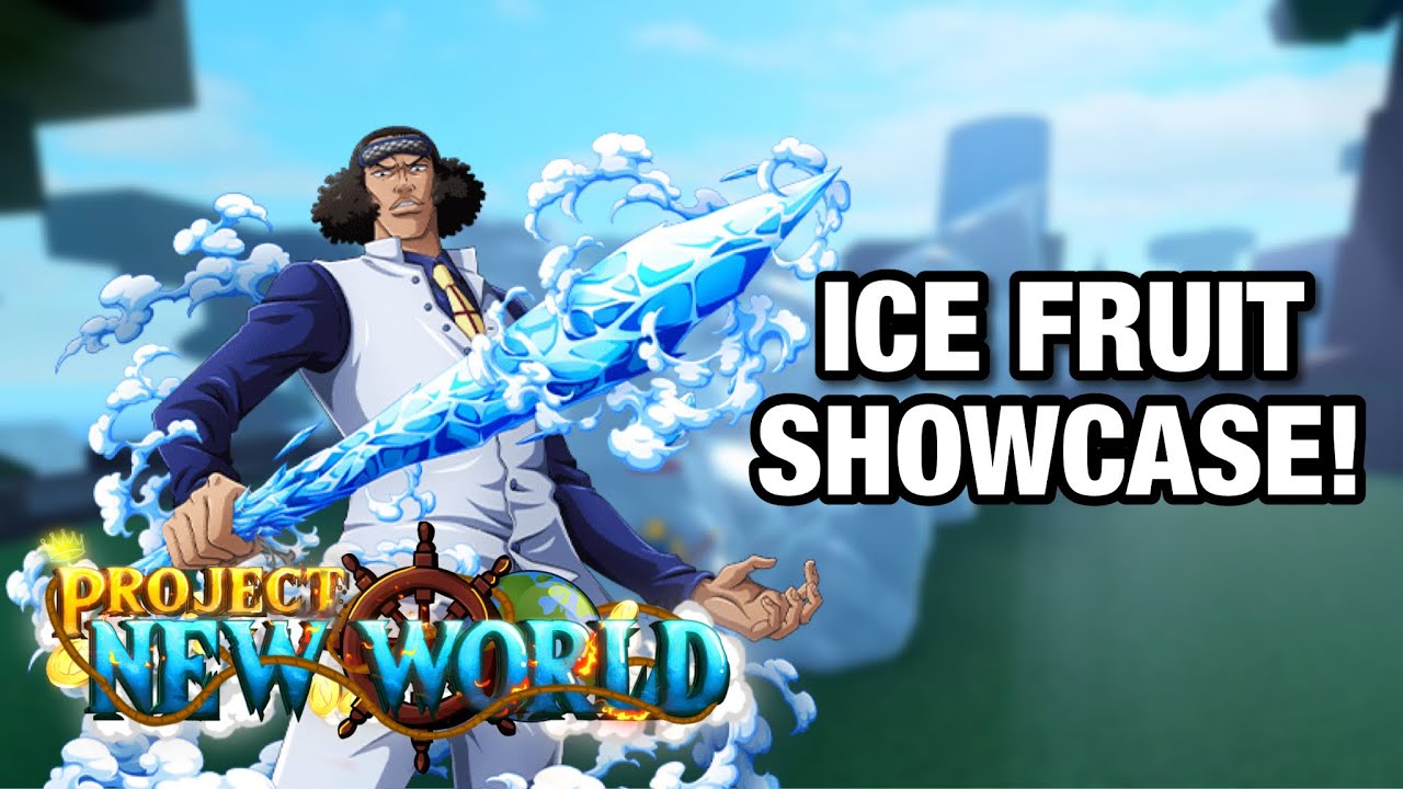LEGENDARY ICE FRUIT SHOWCASE! | Project New World - YouTube