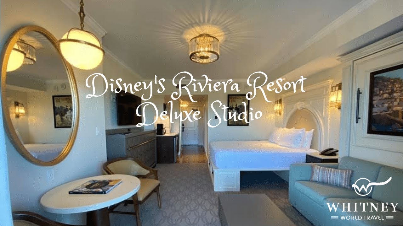 Disney's Riviera Resort: Deluxe Studio Room Tour GRAND OPENING - YouTube
