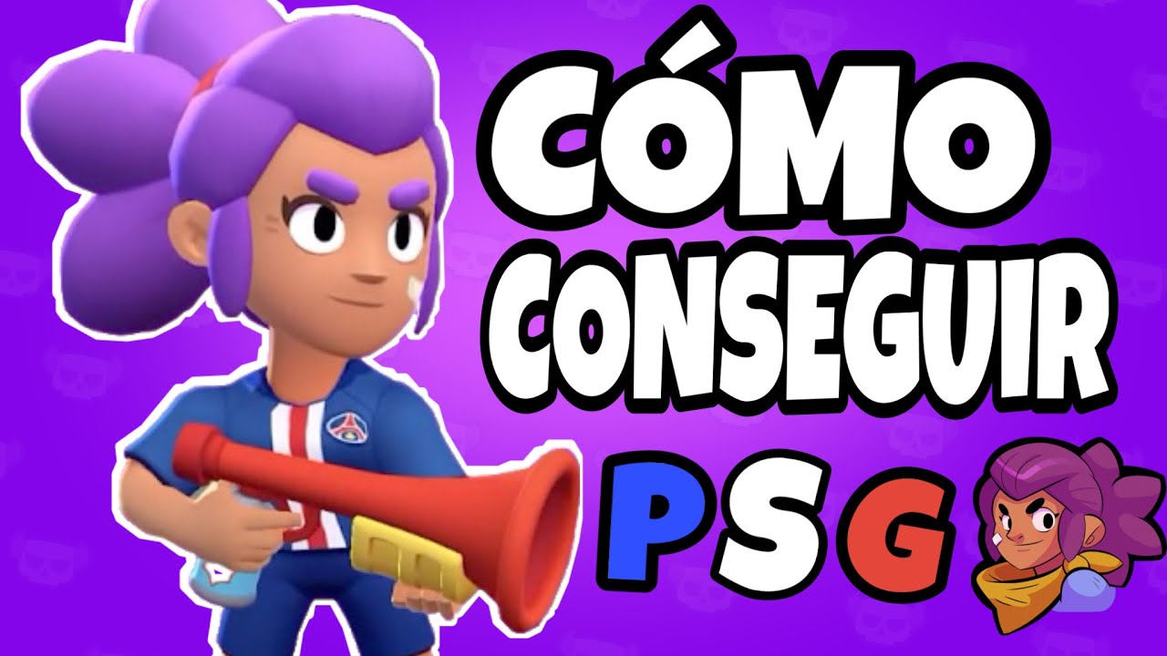 Como Conseguir *GRATIS* la SKIN de PSG SHELLY 🔵⚪️🔴 | Brawl Stars - YouTube
