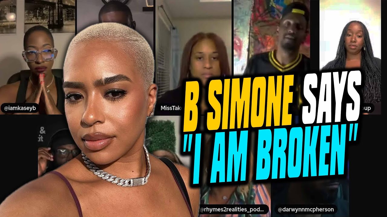 B Simone BREAKS DOWN In Tears, Says SHE'S BROKEN And Struggling To Date ...