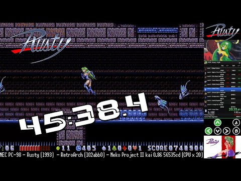 [45:38.4] Rusty Speedrun (NEC PC98 - 1993) - YouTube