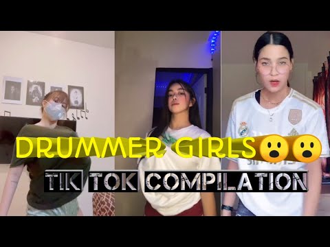 Drummer girls/tiktok trends/😍😍🤗tik tok compilation