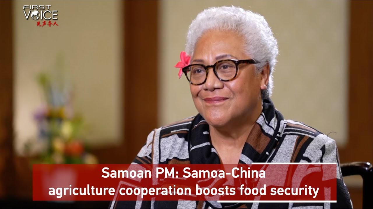 Samoan PM: Agriculture cooperation with China boosts food security ...