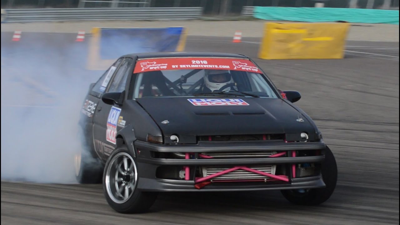 1JZ swap Toyota AE86 - INSANE DRIFT + on board - YouTube