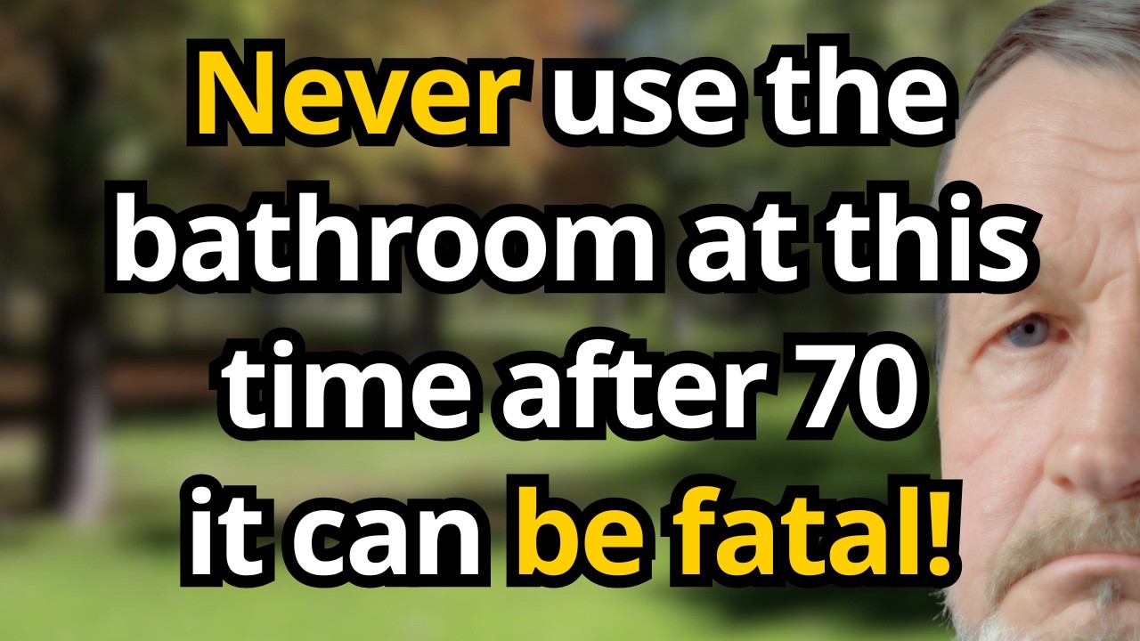 The Deadliest Time To Use The Bathroom After 70 - Thousands Die This ...
