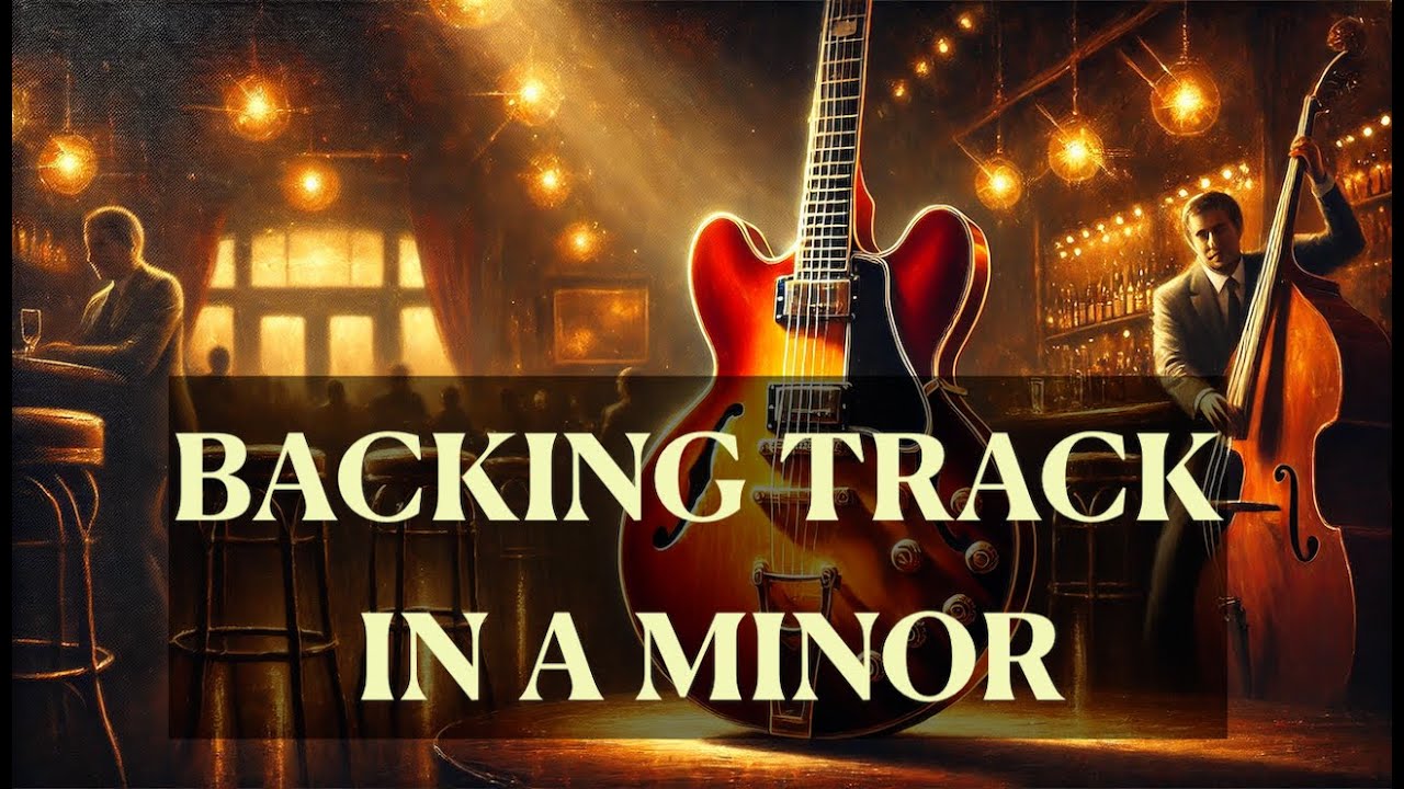 Relaxing Simple Guitar Backing Track in A minor - YouTube