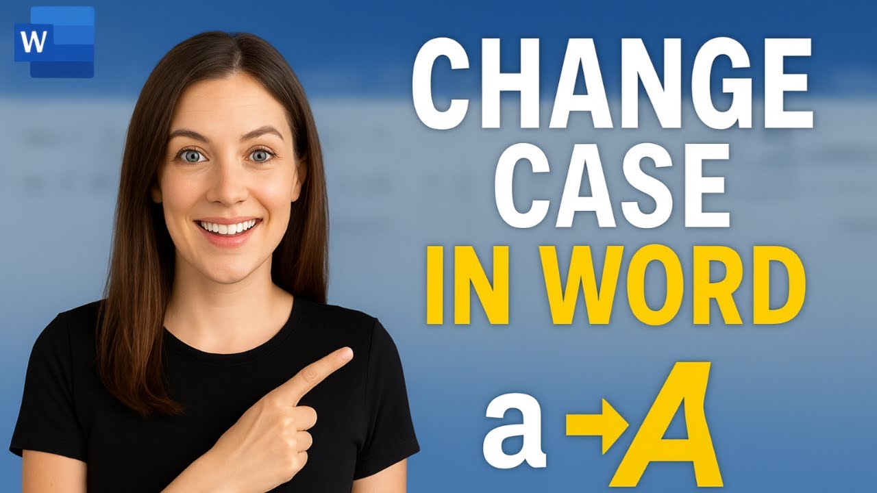 How to Change Uppercase and Lowercase in MS Word Instantly | MS Word ...