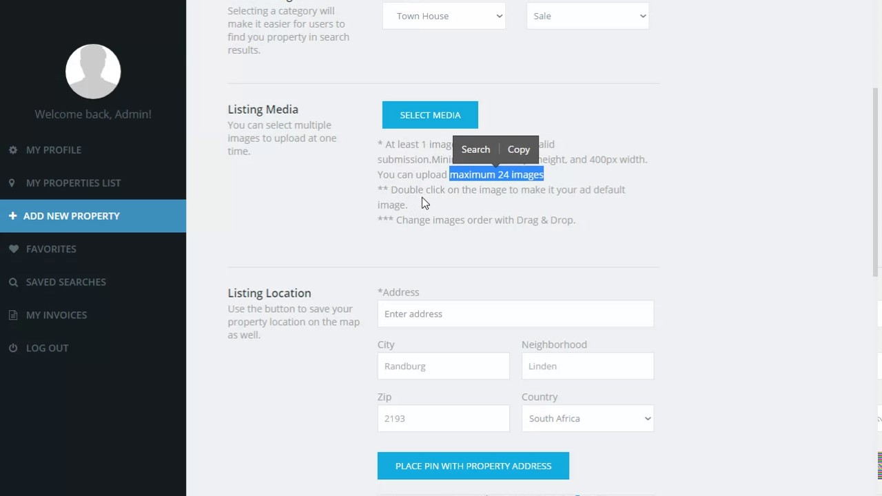 Flaaba property tutorial - YouTube