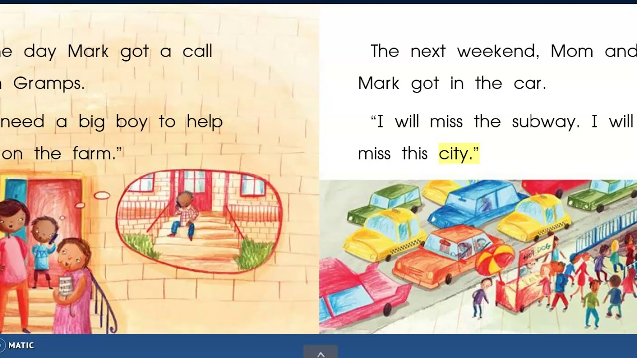 Decodable Reader Unit 8 Week #1 - YouTube